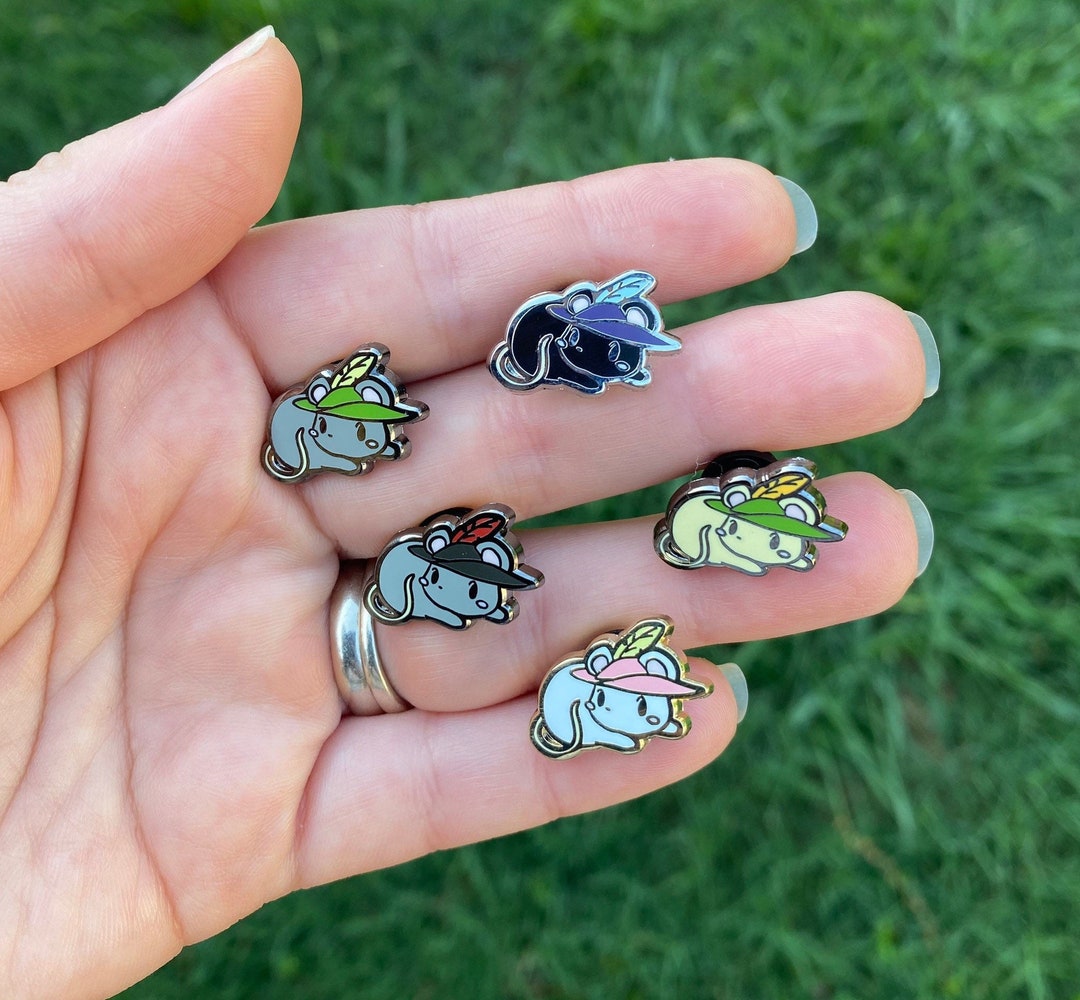 Minor Defects and Seconds Fairy Tale Piper Mouse Hard Enamel Mini Pin ...