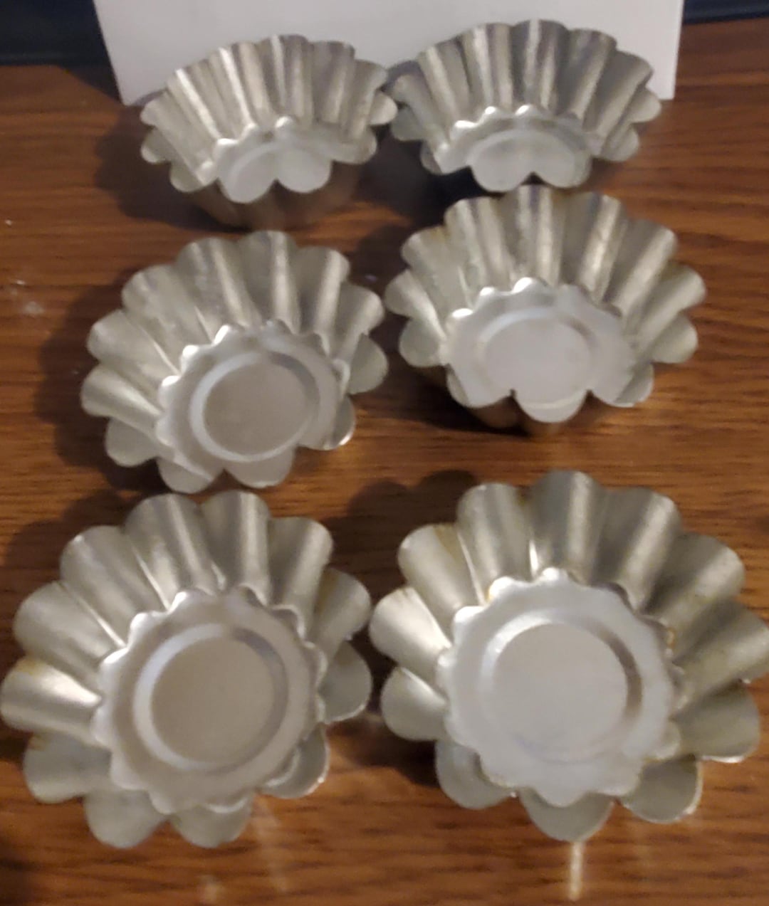 Fluted Mini Molds, Jell-o or Tartlet Molds, Metal - Etsy