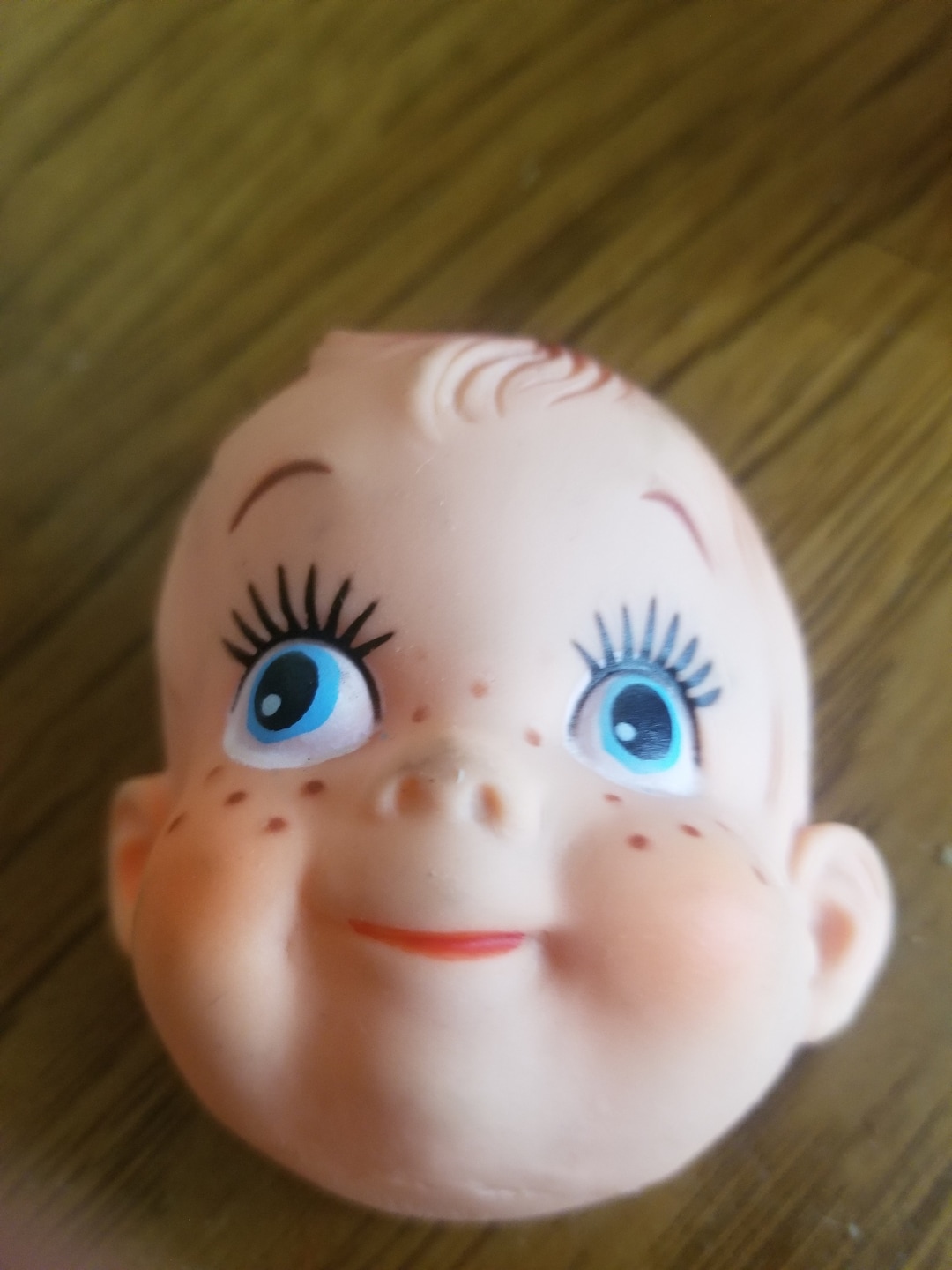 Vintage Freckle Face Boy Doll Face - Etsy