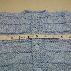 Blue Baby Cardigan, Blue Baby Sweater, Blue Baby Top, Newborn Blue ...