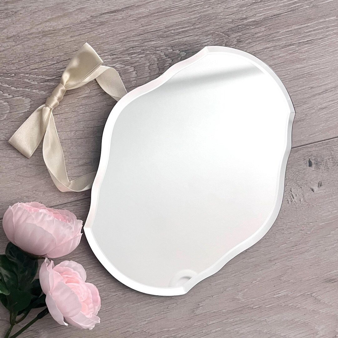 Small Oval Mirror, Small Hanging Mirror, Shaped Mirror, Ornate Mirror ...