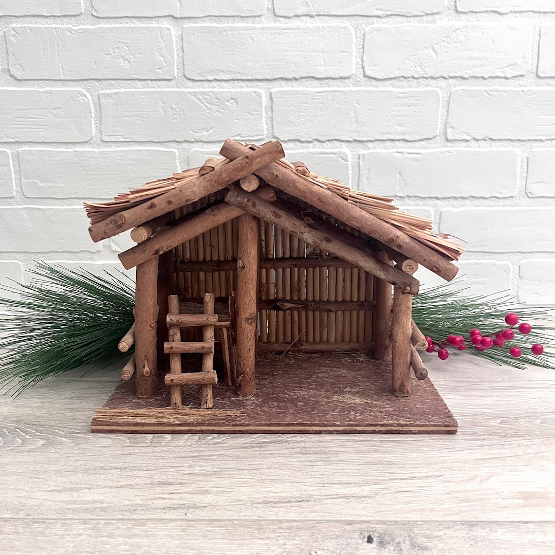 Nativity Creche, Christmas Creche, Church Decor, Creche Display ...