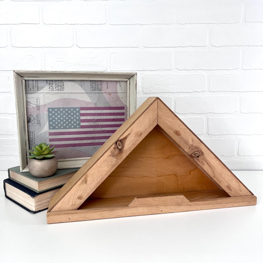 Vintage Wood Flag Box, Handmade Flag Box, Flag Storage, Rustic Flag Box ... Vintage Wood Flag Box, Handmade Flag Box, Flag Storage, Rustic Flag Box ...