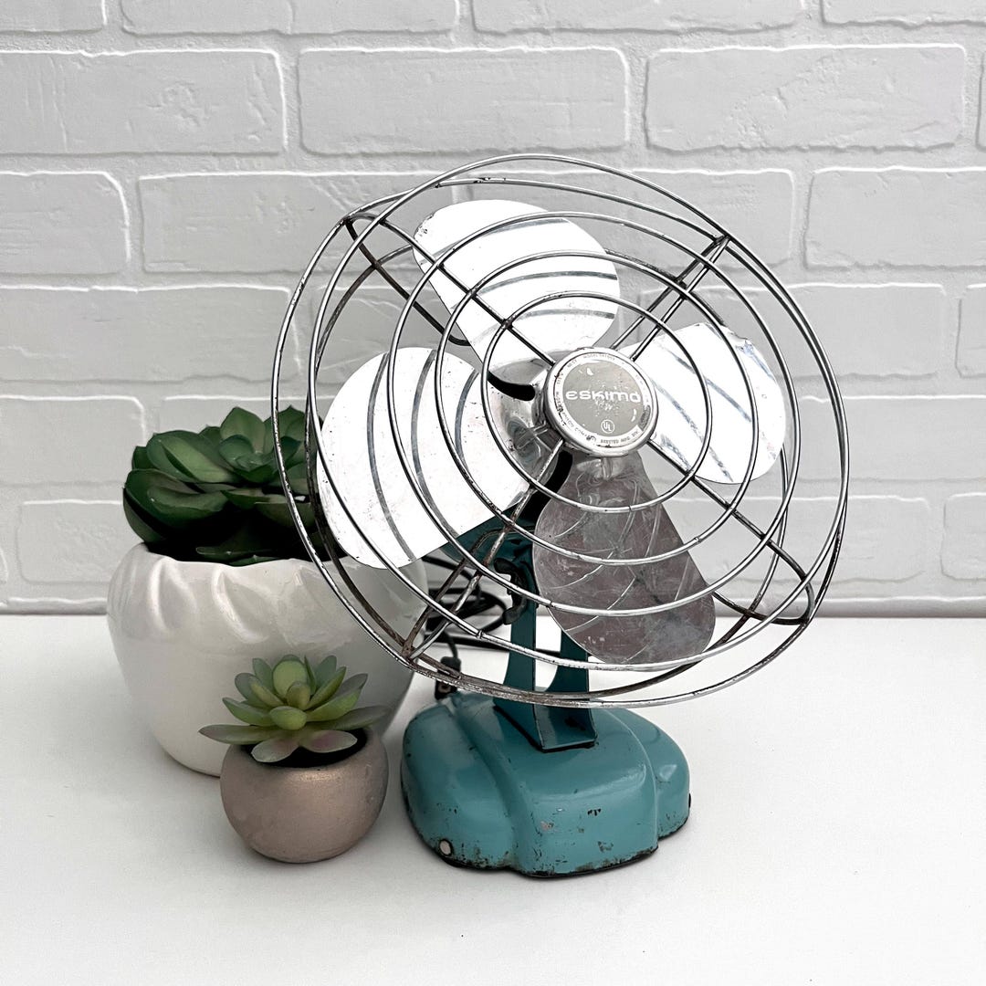 Vintage Fan, Vintage Electric Fan, 1960's Eskimo Model 081002 Fan ...