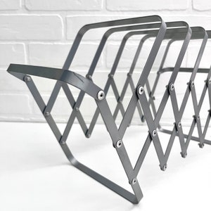 Vintage Accordian Letter File, Mid-centruy Collator, Expandable Metal ...