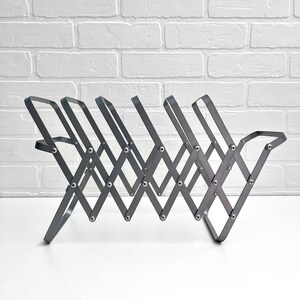 Vintage Accordian Letter File, Mid-centruy Collator, Expandable Metal ...