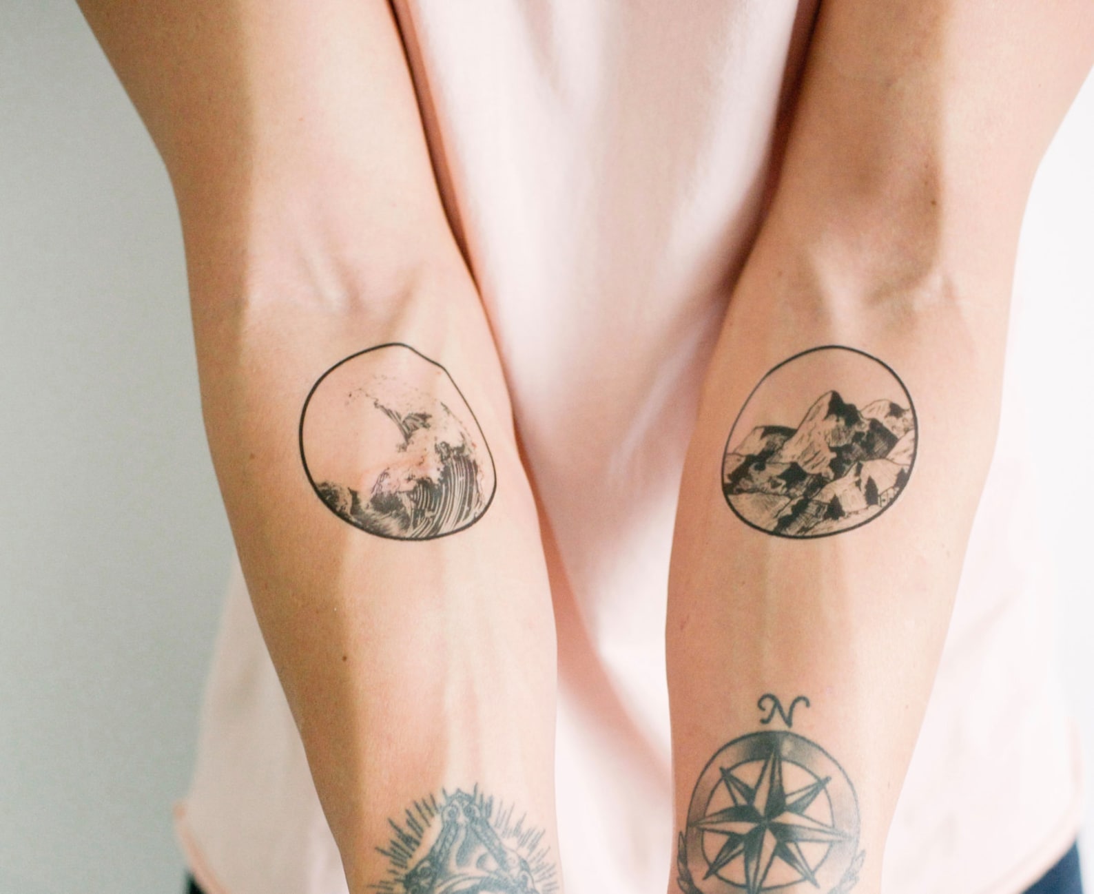 2 Nature Temporary Tattoos Smashtat - Etsy