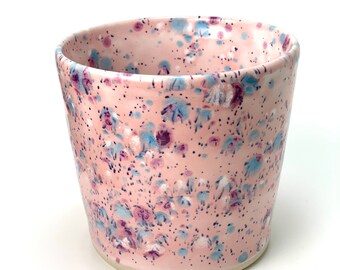 Pink Ceramic Planter | Etsy