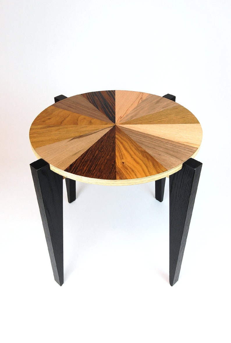 Coffee table Color palette round table an oval | Etsy