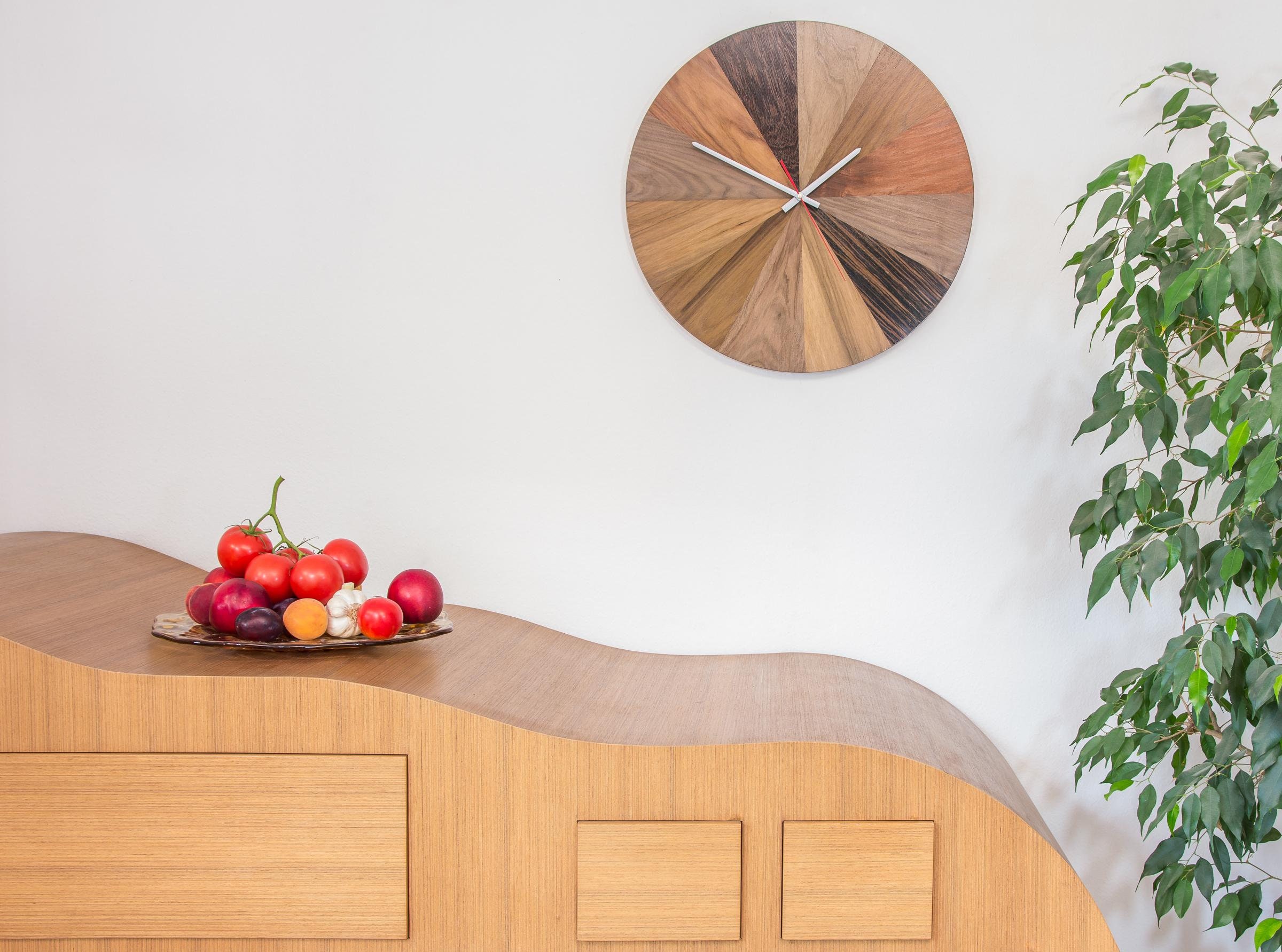 Large Hanging Clock color Palette. Ø 45 Cm. Exotic - Etsy Canada