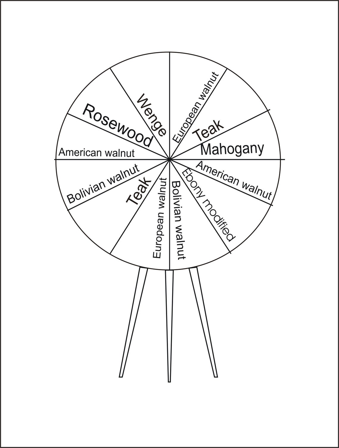 Clock color Palette. Standing / Wall Mounted. - Etsy