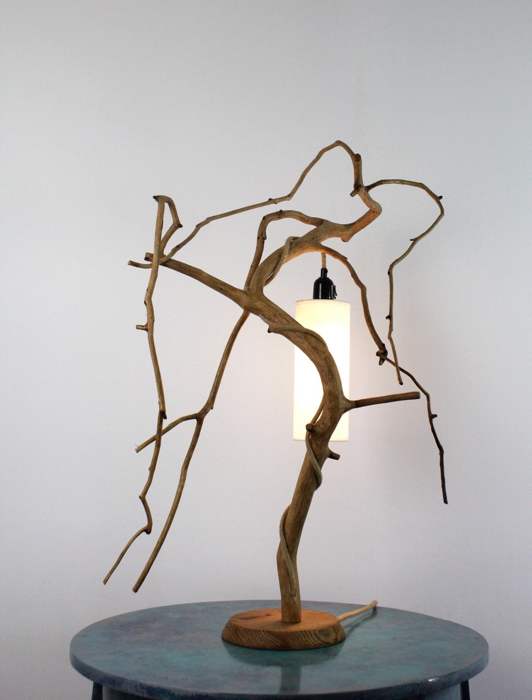 Table Lamp -S06-, Jewelry Tree, Oak Branch Lamp, Night Lamp, Gift for ...