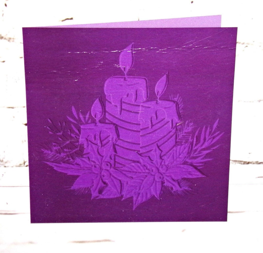 Christmas by Candle Light 3D Embossing Folder - New! Gemini by Crafter ...