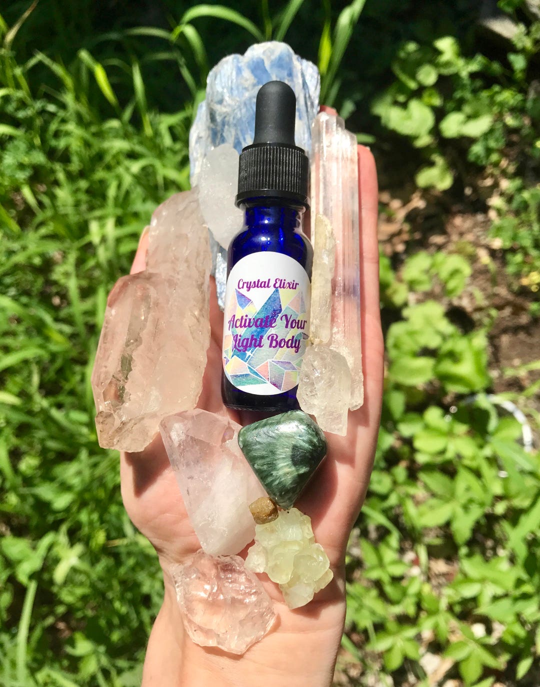 Activate Your Light Body Crystal Elixir - Etsy