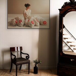 Target Girl - A Modern Renaissance Era Still Life Oil Painting of a ...