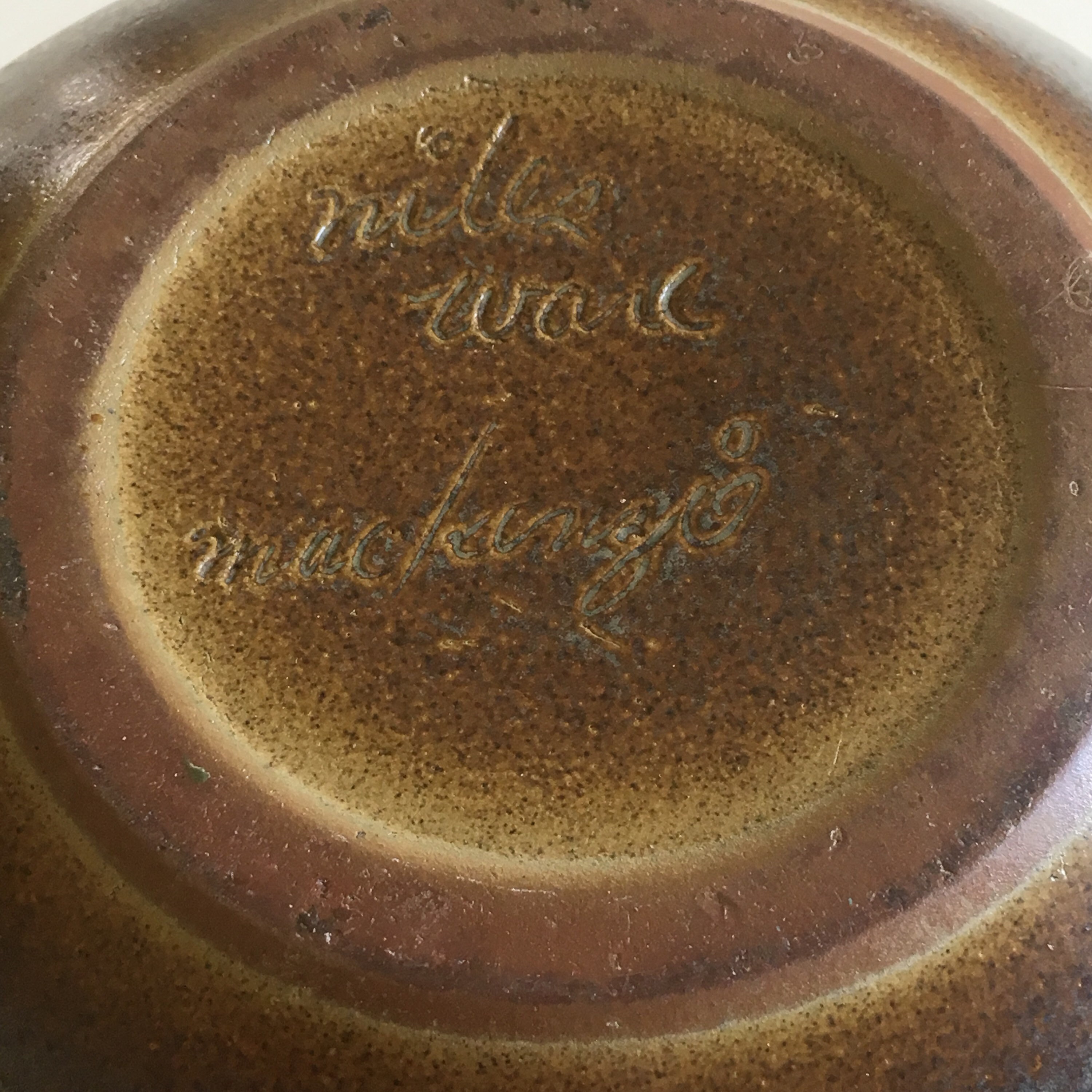 Mackenzie Hand-thrown and Signed Ceramic Bowl - Etsy