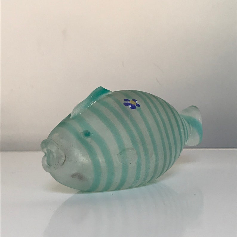 Gino Cenedese Scavo Glass Fish With Labels - Etsy