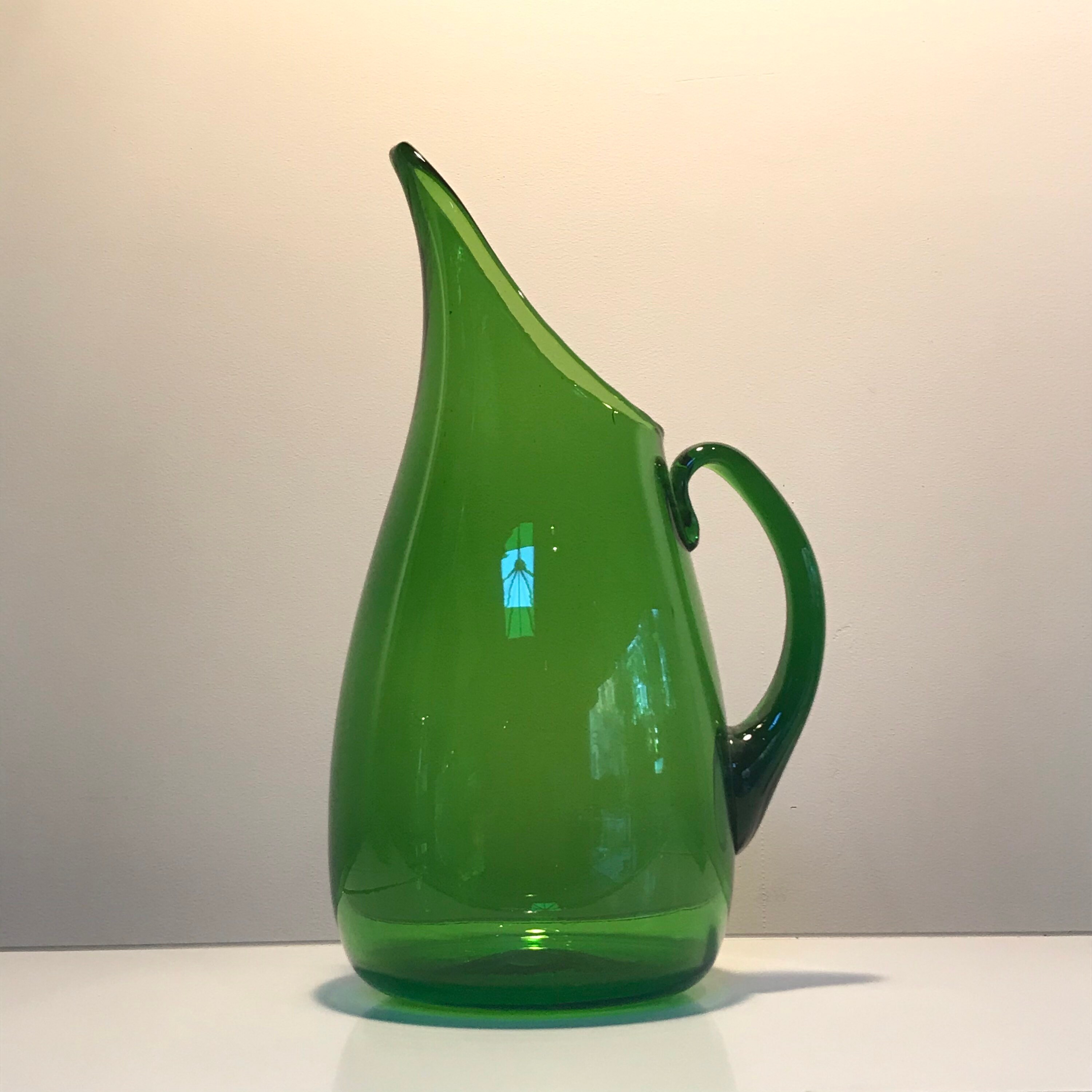 Blenko Handblown Pitcher by Winslow Anderson - Etsy