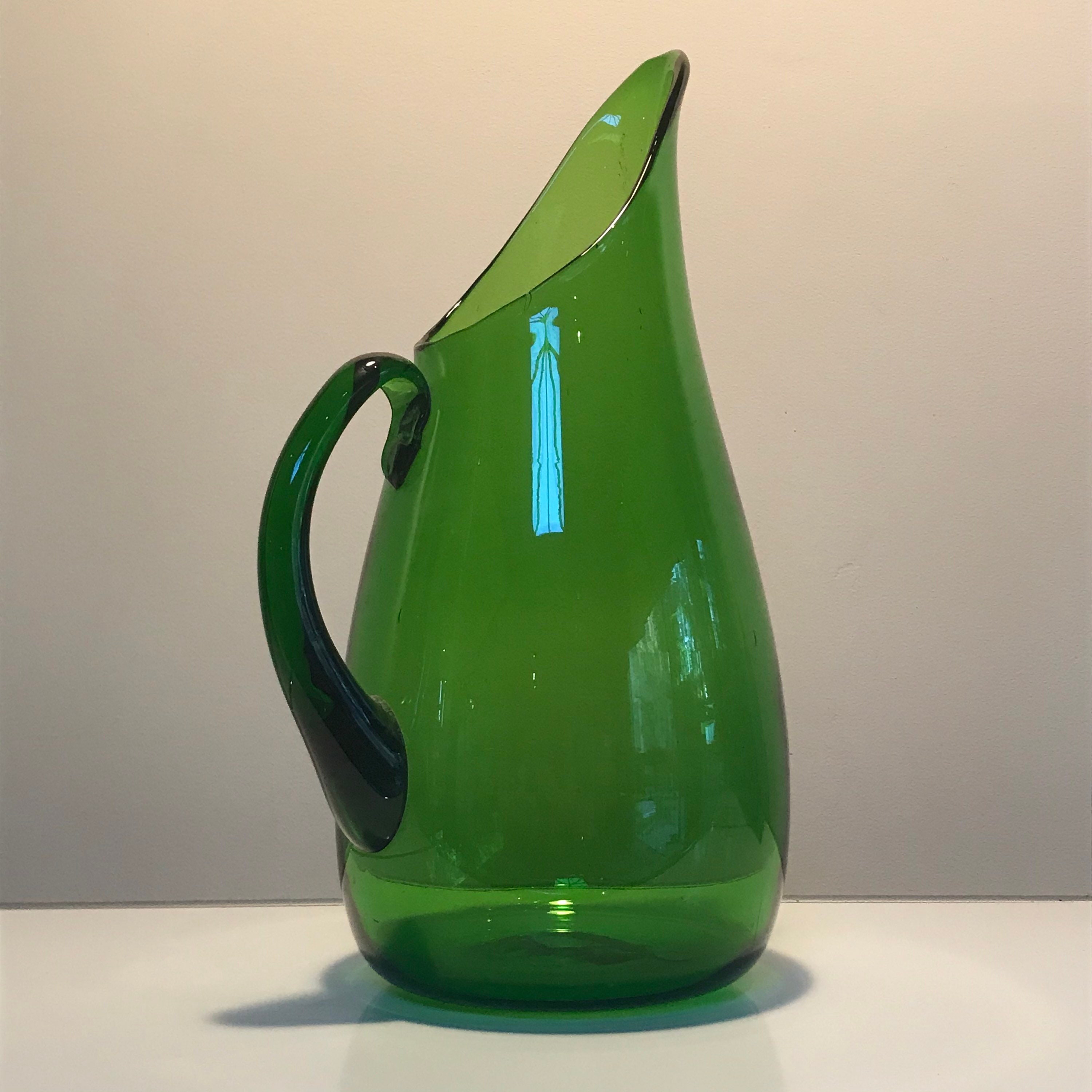 Blenko Handblown Pitcher by Winslow Anderson - Etsy