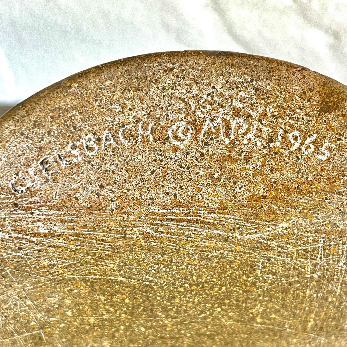 Signed and Dated Elsbach Face Sculpture From 1965 - Etsy