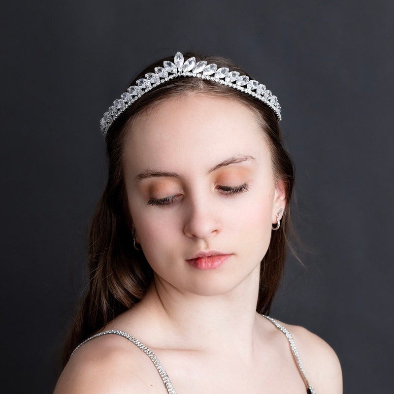 Silver Tiara - Etsy