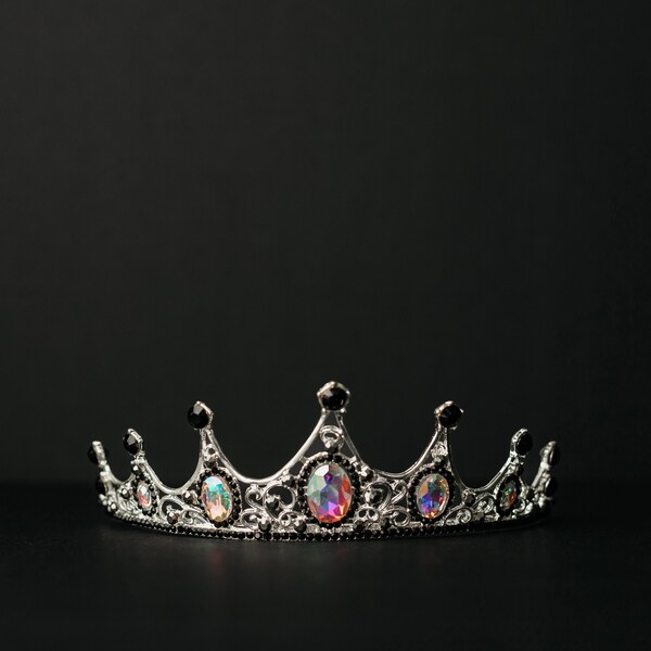 Black Tiara - Etsy