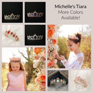Michelle's Tiara in Black & Antique Silver - Etsy