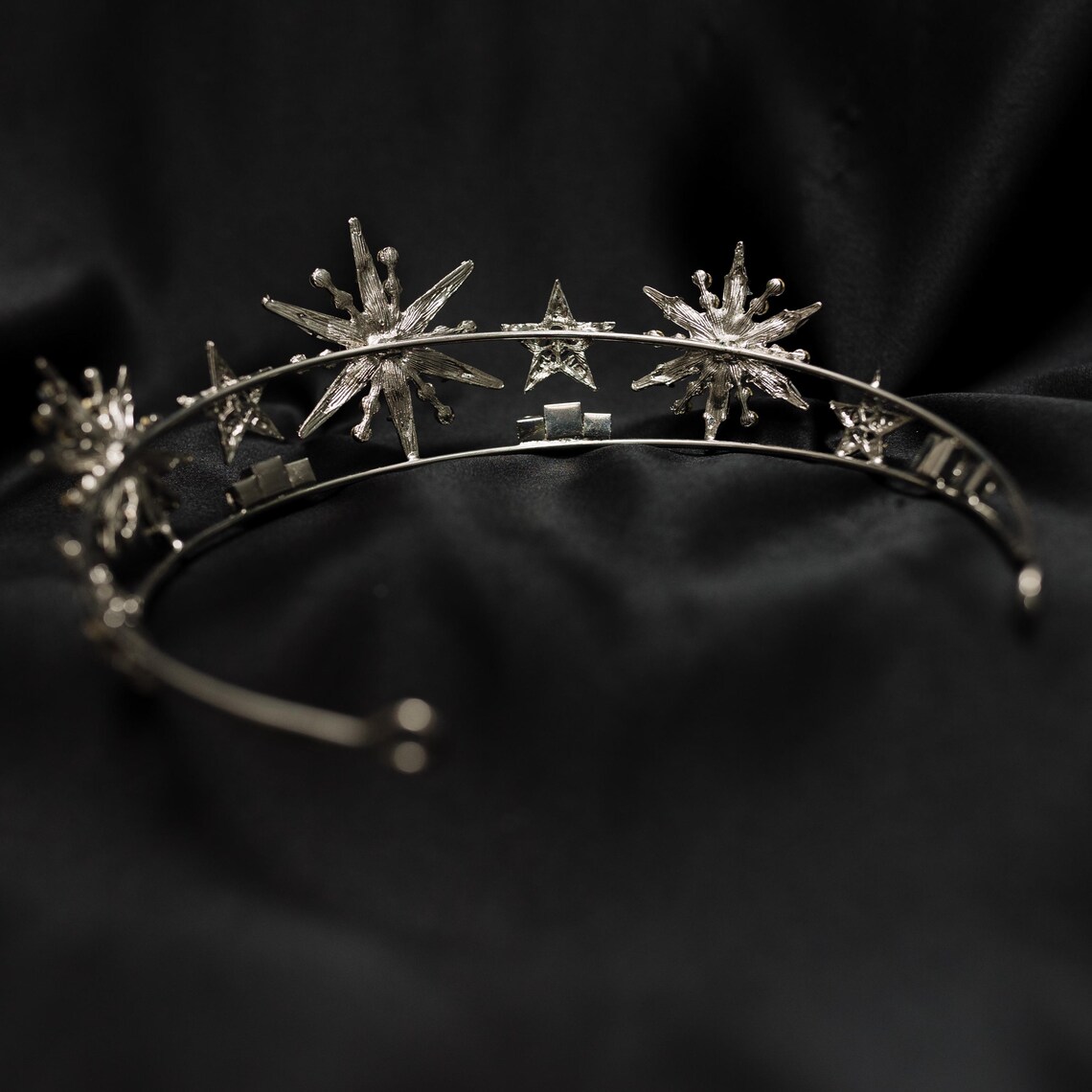 Angelica's Tiara in Silver - Star Constellation Sky Snow Flake - Etsy
