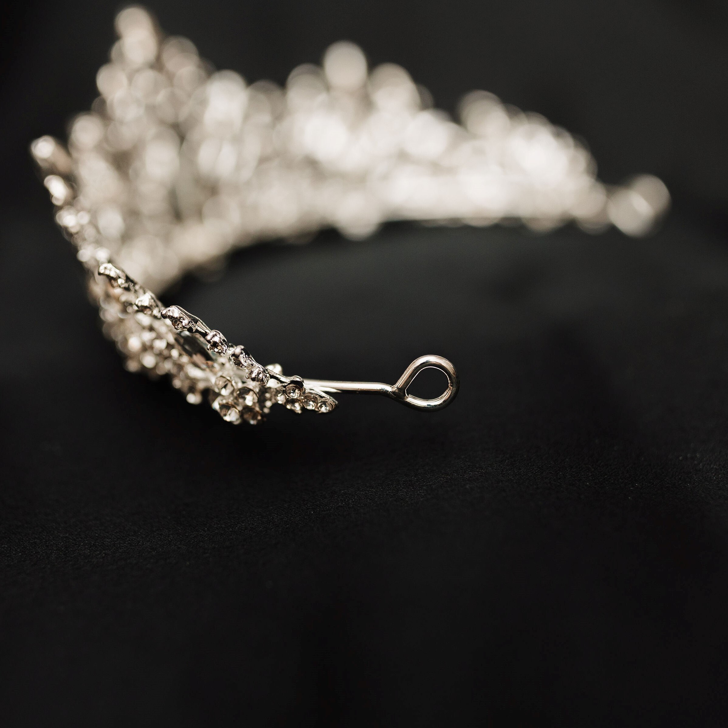 Felicity’s Tiara in Silver / White - Etsy