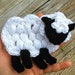 Agnes the Sheep Applique Pdf Pattern, Crochet Sheep Pattern, Lamb ...