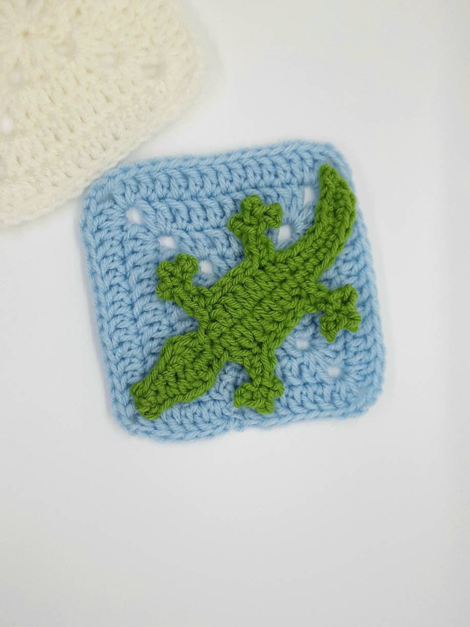 Crochet Alligator Applique Pattern, Easy Gator Design (PDF Pattern) - Etsy