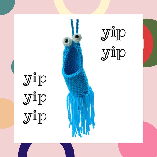 Crochet Yip Yip Car Hanger - Etsy