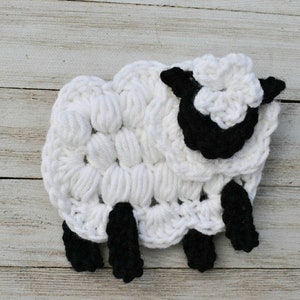 Agnes the Sheep Applique Pdf Pattern, Crochet Sheep Pattern, Lamb ...