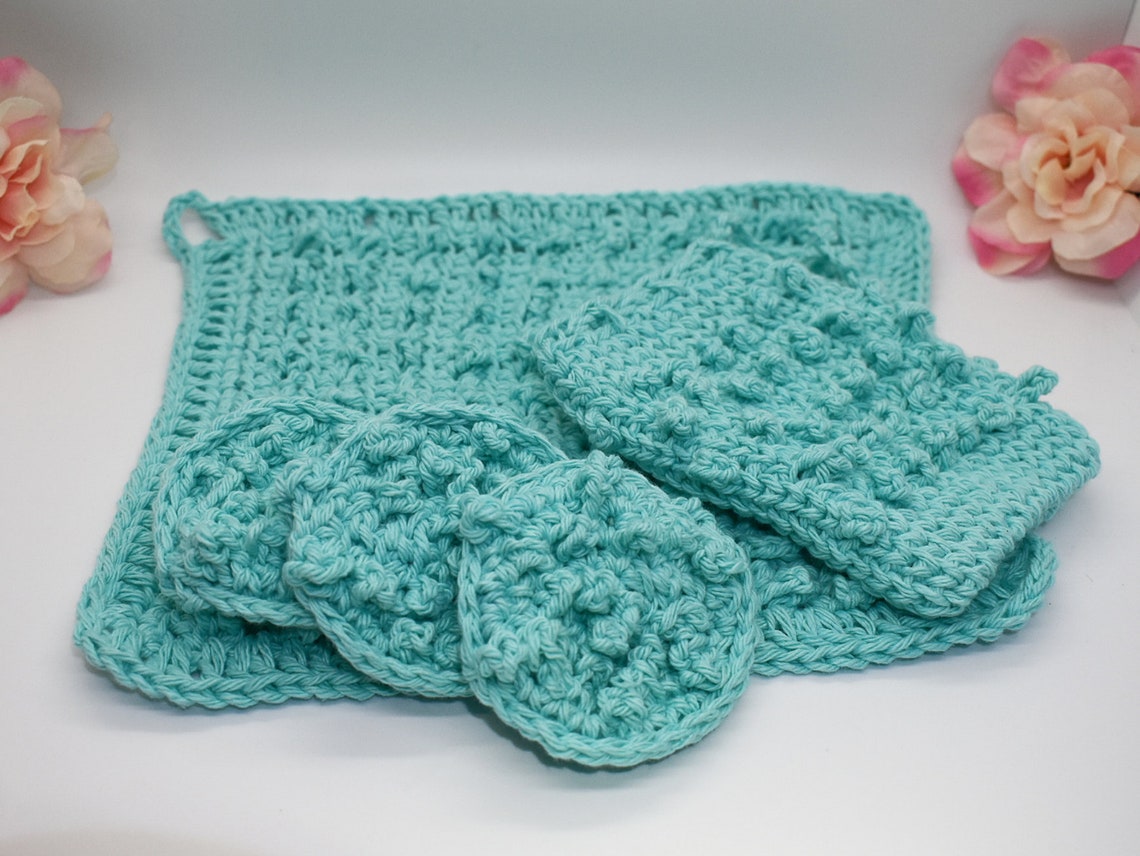 Spa Essentials Set Crochet Pattern Digital Crochet - Etsy