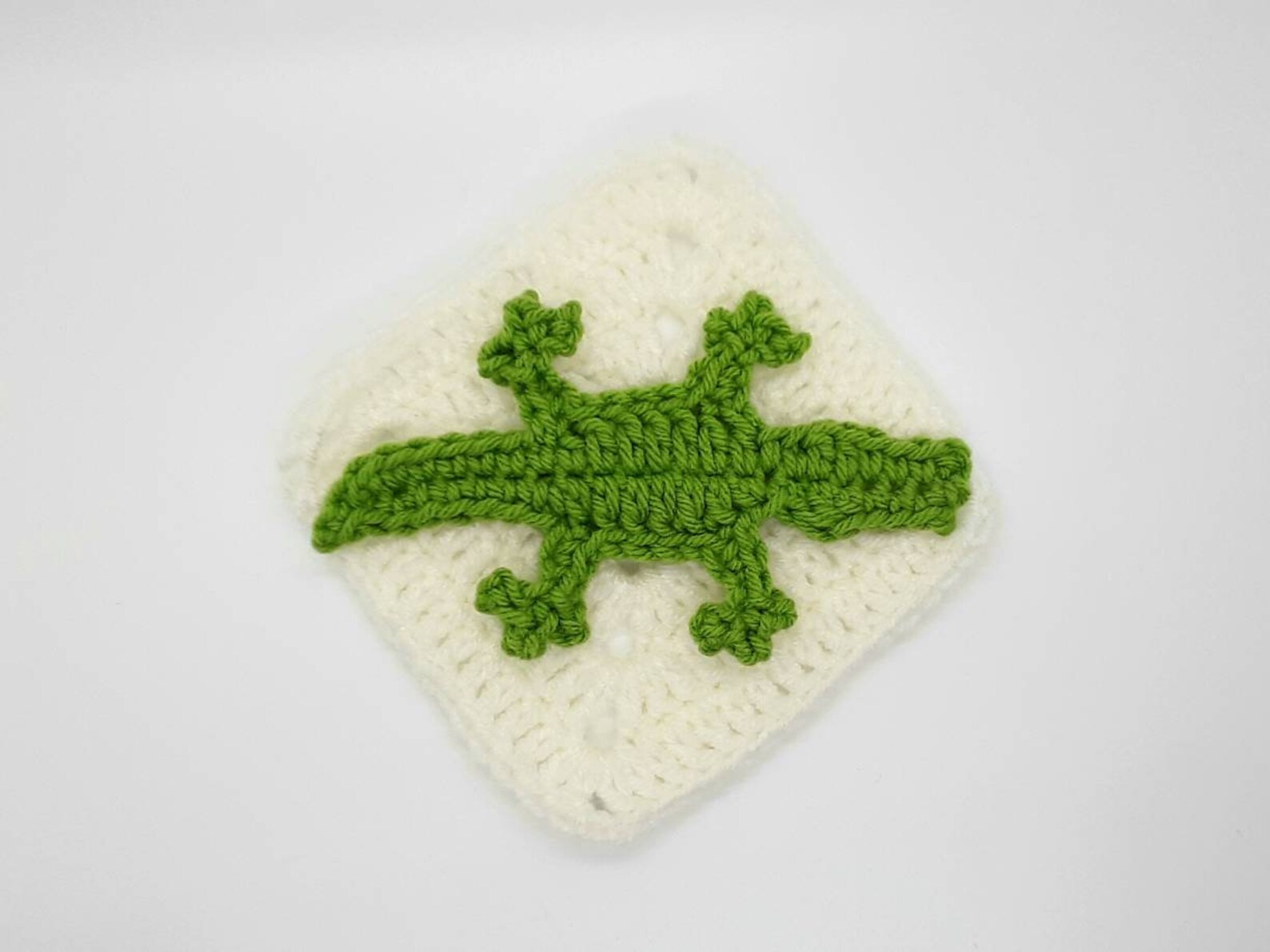 Alligator Applique Easy Crochet Pattern Crochet Crocodile | Etsy