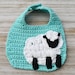 Agnes the Sheep Applique Pdf Pattern, Crochet Sheep Pattern, Lamb ...