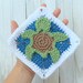 Turtle Granny Square Digital Pattern, Crochet Sea Turtle, Baby Turtle ...