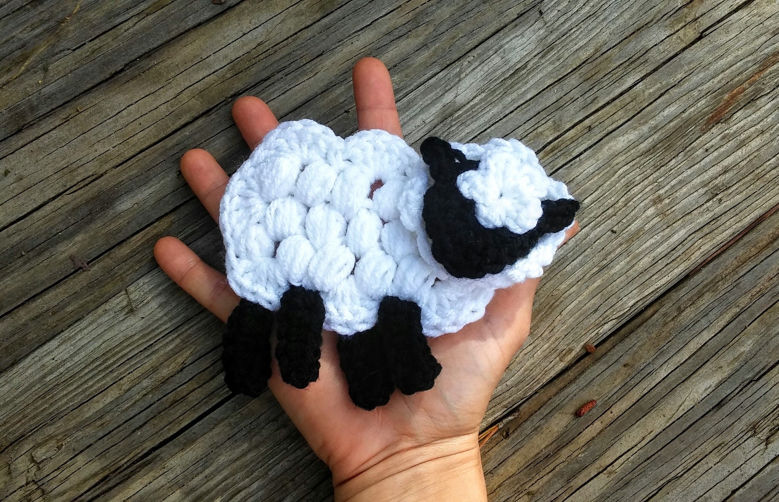 Agnes the Sheep Applique Pdf Pattern, Crochet Sheep Pattern, Lamb ...