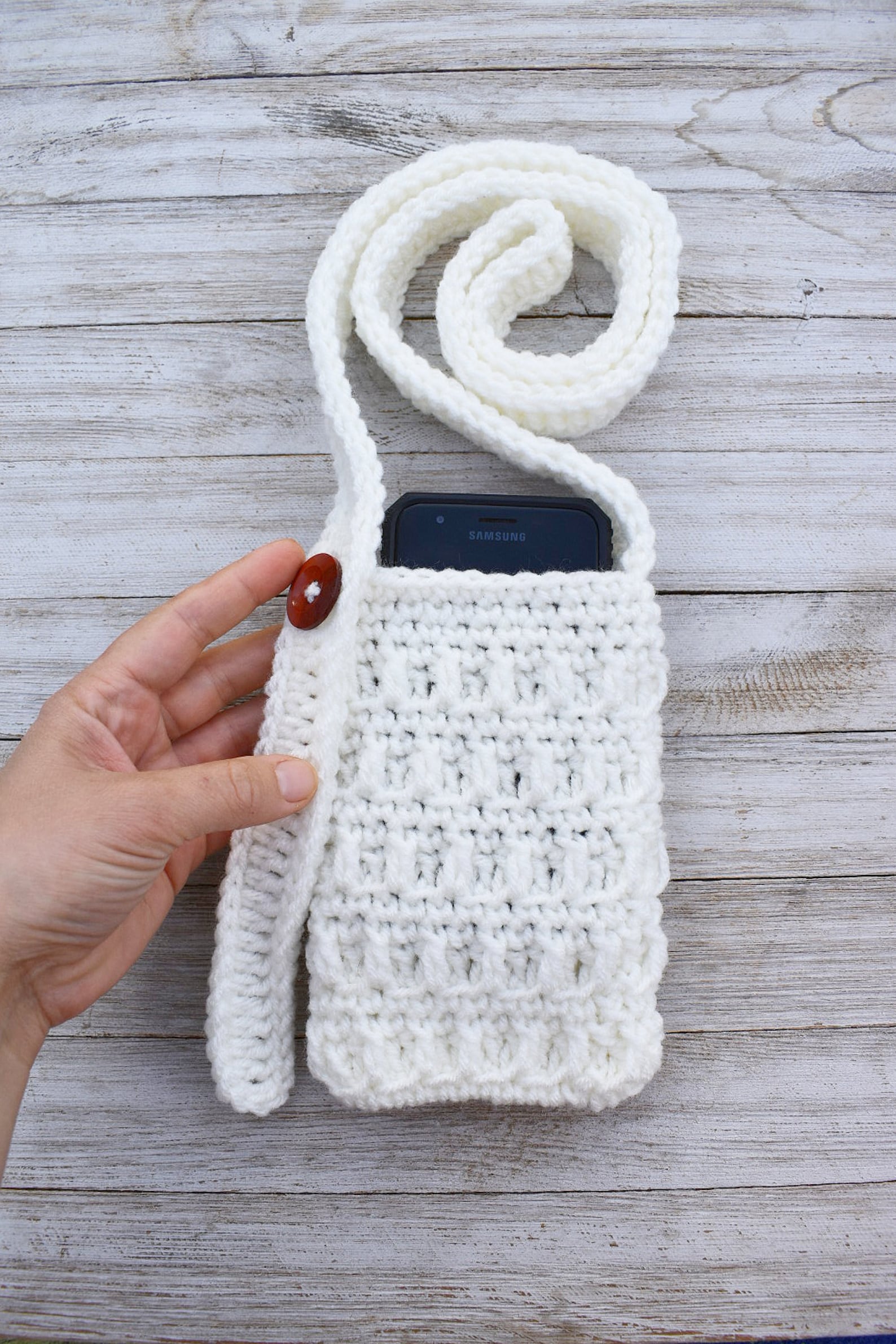 Crochet Phone Bag Pattern Easy Crochet Pattern for Beginners | Etsy