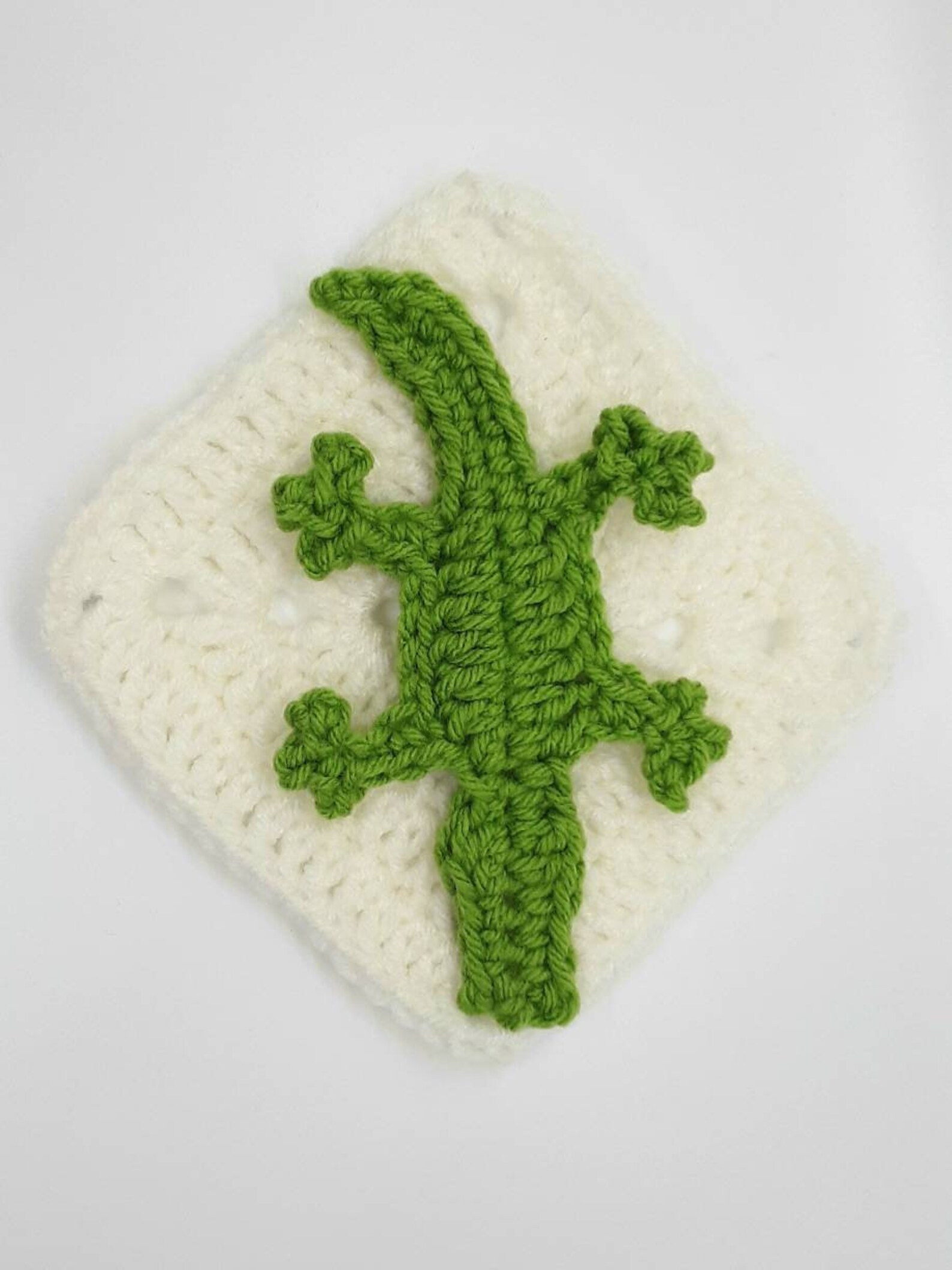 Crochet Alligator Applique Pattern, Easy Gator Design (PDF Pattern) - Etsy