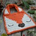 Woodland Fox Baby Bib Crochet Pattern, Pdf Pattern, Drool Bib Pattern ...