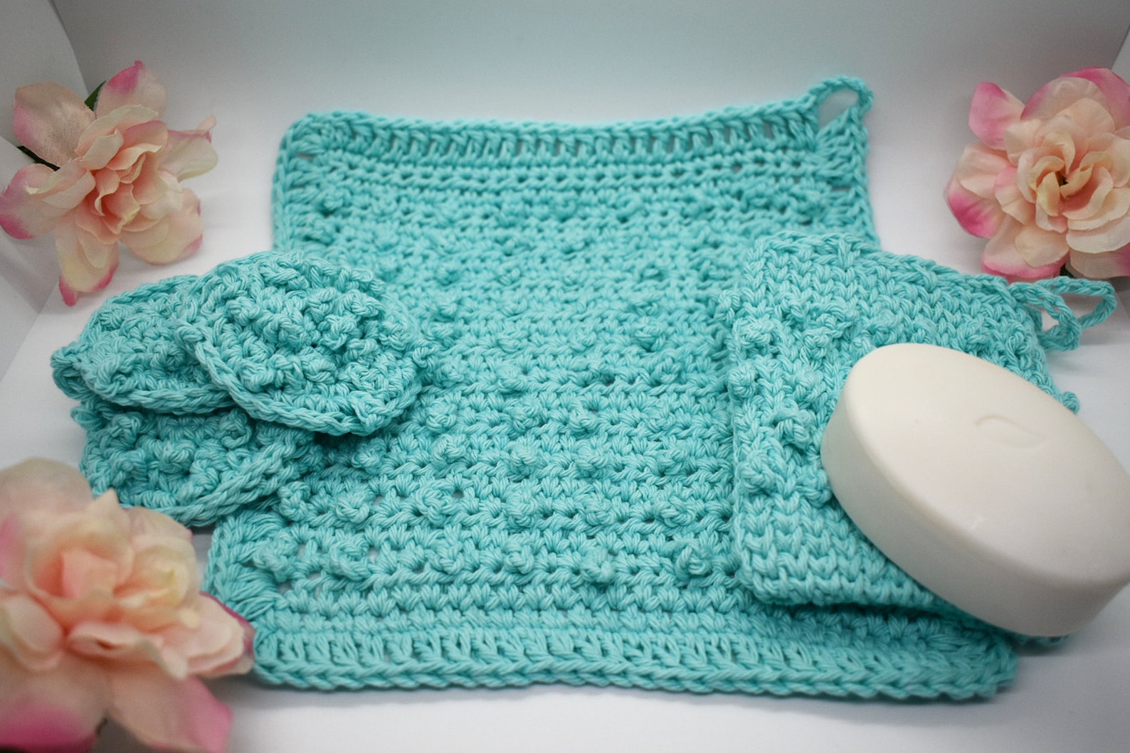 Spa Essentials Set Crochet Pattern Digital Crochet - Etsy
