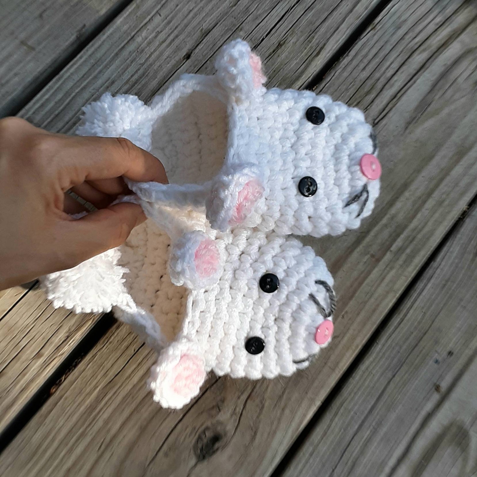 PDF Pattern Youth Bunny Slipper Crochet Pattern Instant - Etsy