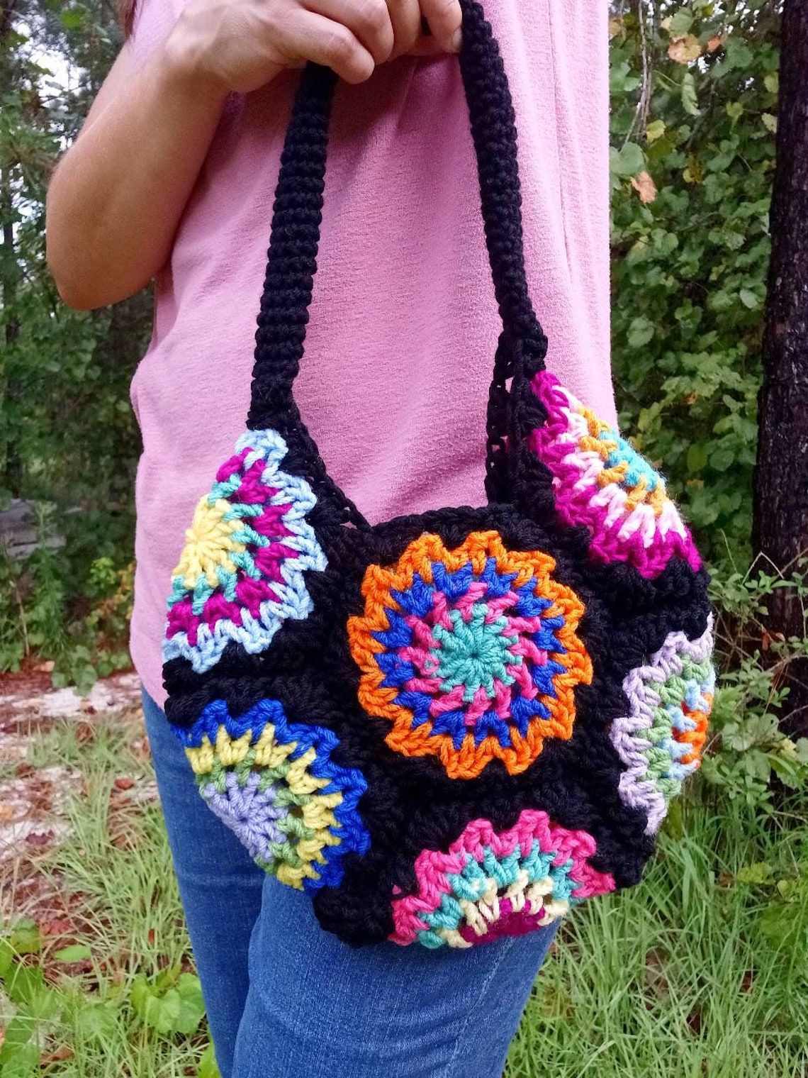 Pinion Flower Crochet Pattern, Digital Instant Download Pdf, Crochet ...