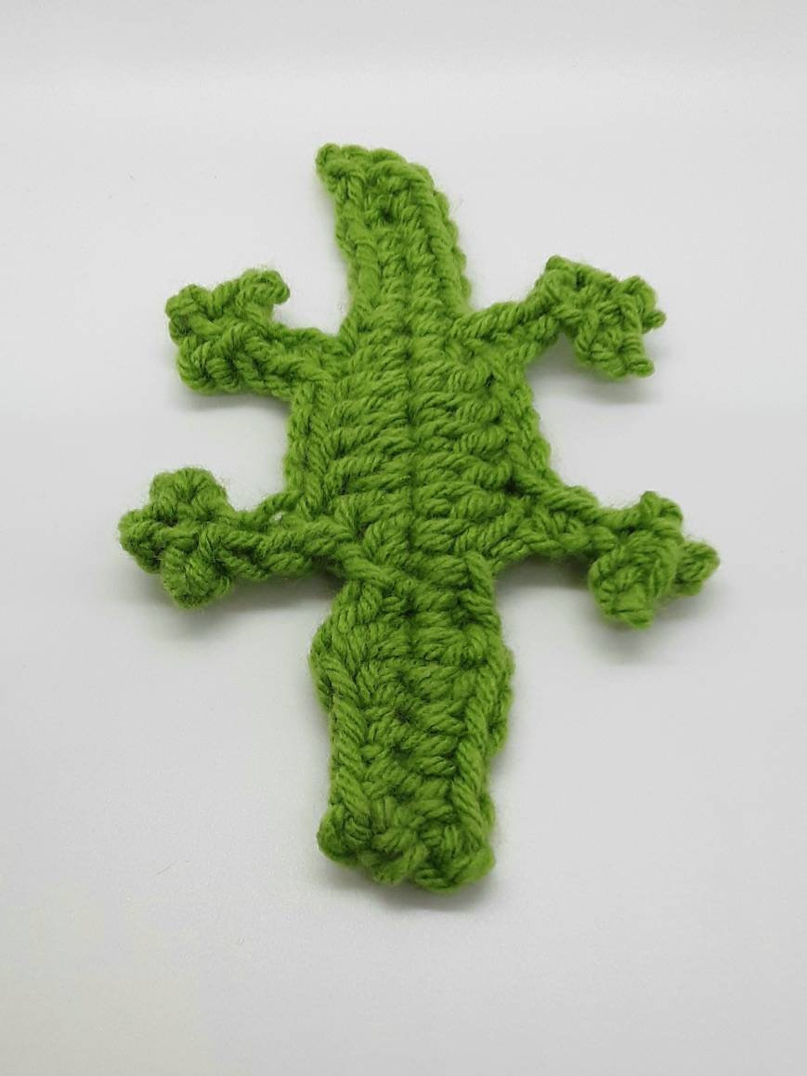 Crochet Alligator Applique Pattern, Easy Gator Design (PDF Pattern) - Etsy