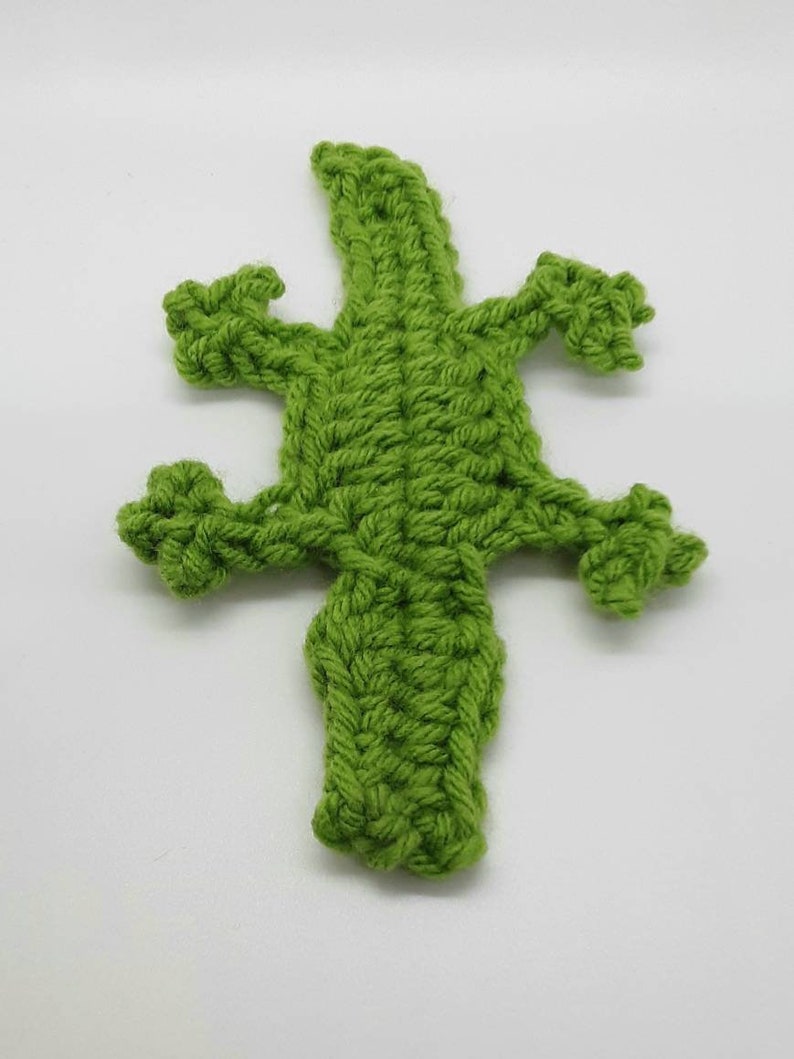 Alligator Applique Easy Crochet Pattern Crochet Crocodile | Etsy