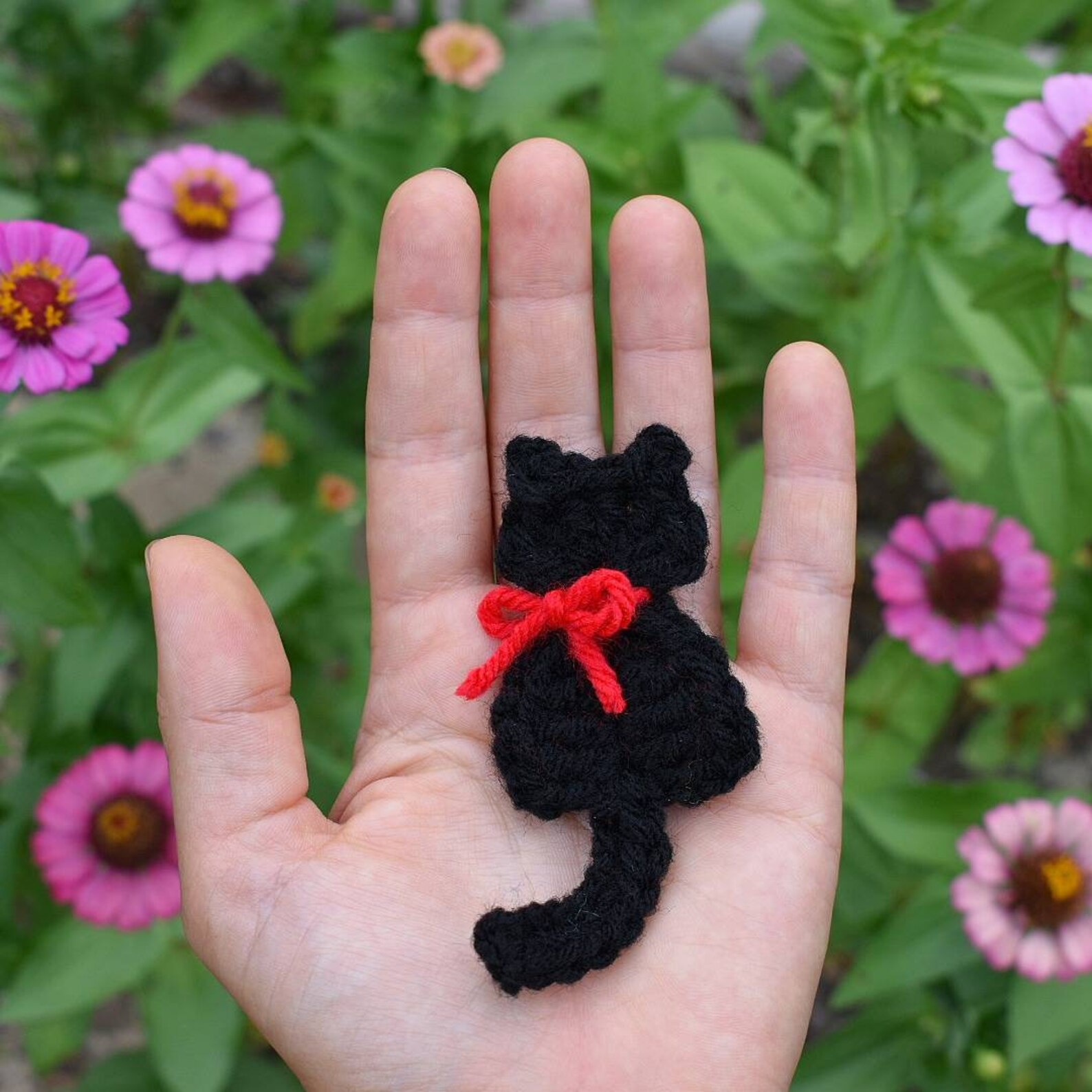 Super Simple Cat Applique Crochet Pattern Instant Download - Etsy
