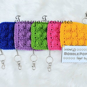 Bobble Pop Fidget Toy Crochet Pattern, Instant Download Crochet ...