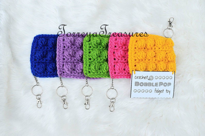 Bobble Pop Fidget Toy Crochet Pattern, Instant Download Crochet ...