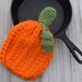Pumpkin Hot Pad Crochet Pattern Instant Download Digital Easy - Etsy